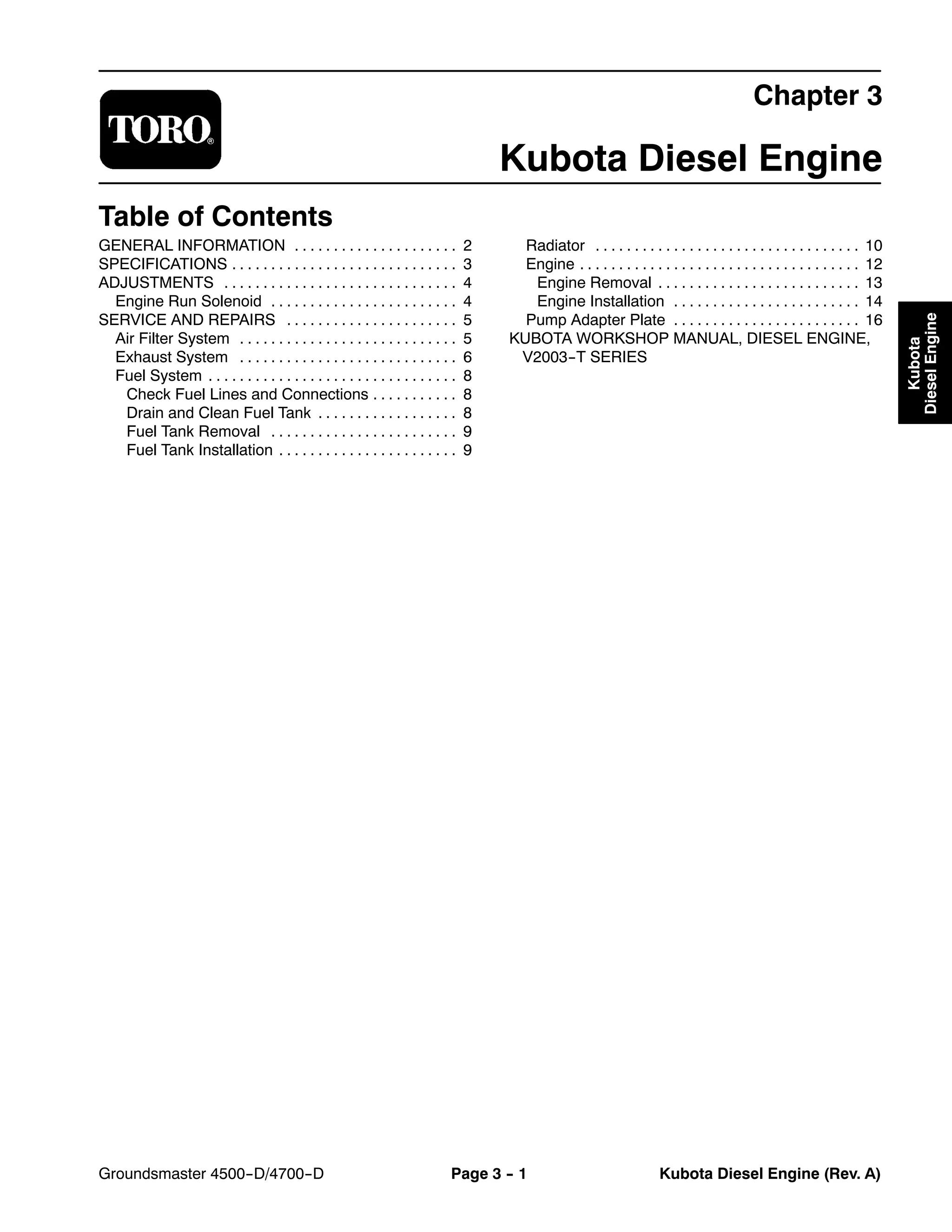 Toro groundsmaster 4500 d service repair manual | PDF