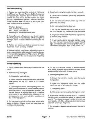 Toro groundsmaster 7210 service repair manual | PDF