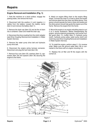 Toro hydroject 3000 service repair manual | PDF