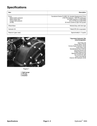 Toro hydroject 3000 service repair manual | PDF