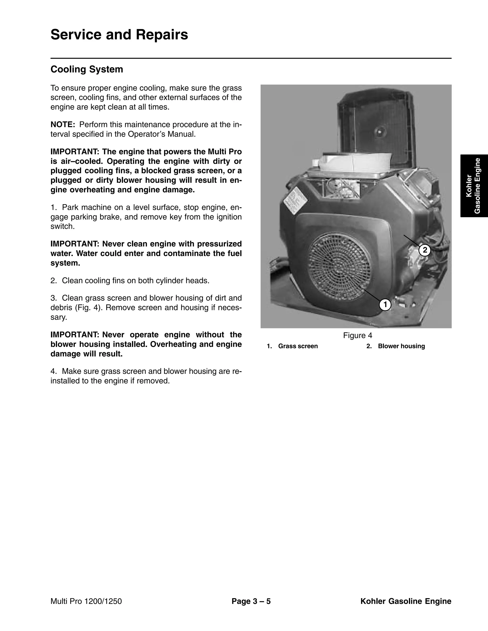 Toro multi pro 1250 sprayer service repair manual | PDF