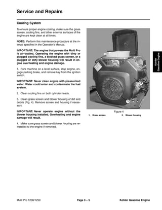 Toro multi pro 1250 sprayer service repair manual | PDF