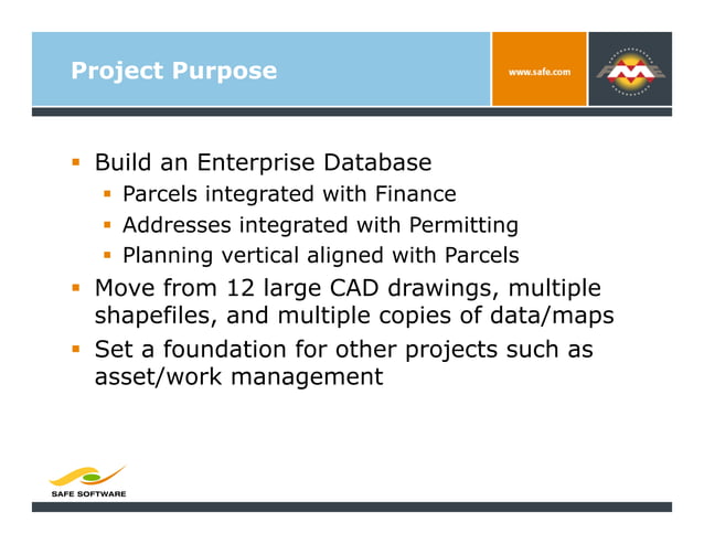 Using Fme To Build An Enterprise Geodatabase Pdf Technology And Computing
