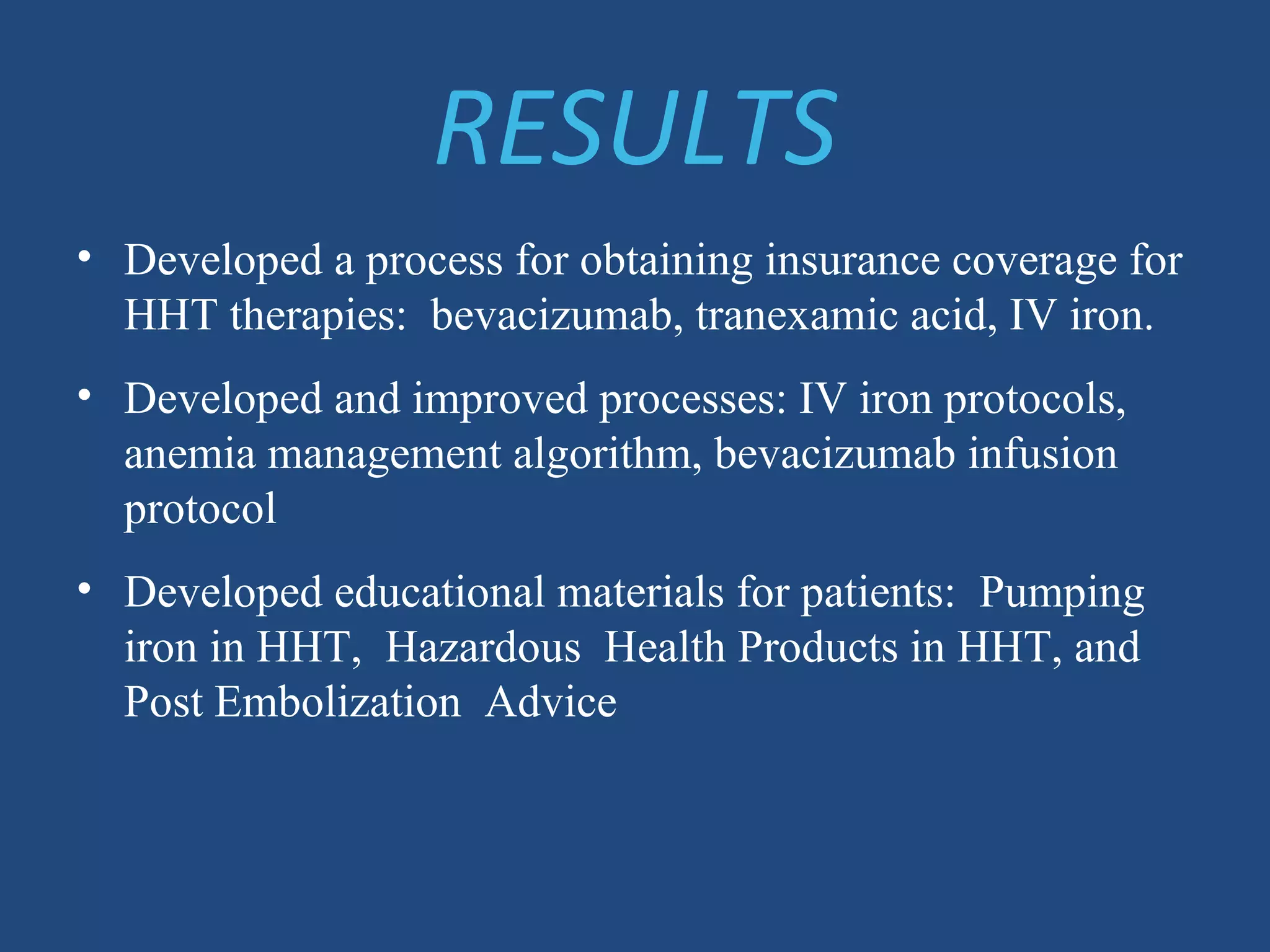 Toronto hht [hereditary hemorrhagic telangiectasia] centre expanding ...