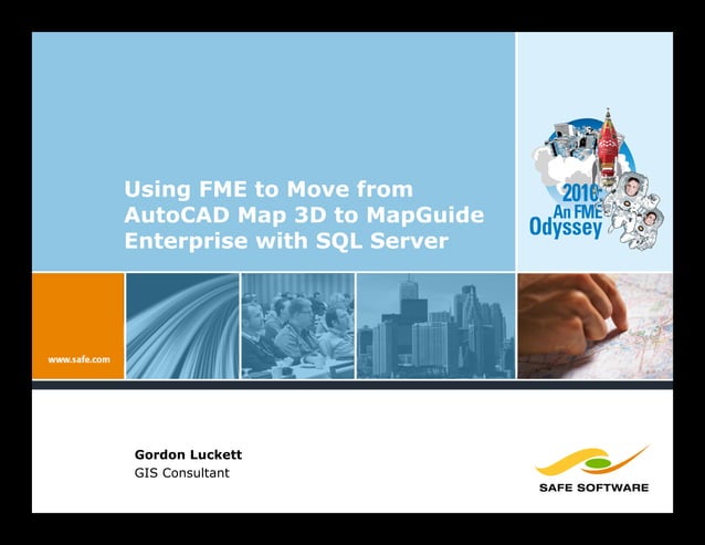 Using FME to move from AutoCAD Map 3D to MapGuide Enterprise with SQL Server | PDF