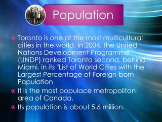 Toronto, Canada. | PPTX