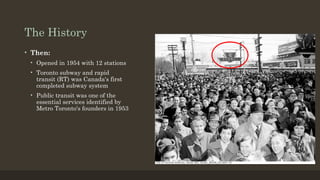 Toronto’s Transit Future - Toastmasters 2014 | PPT