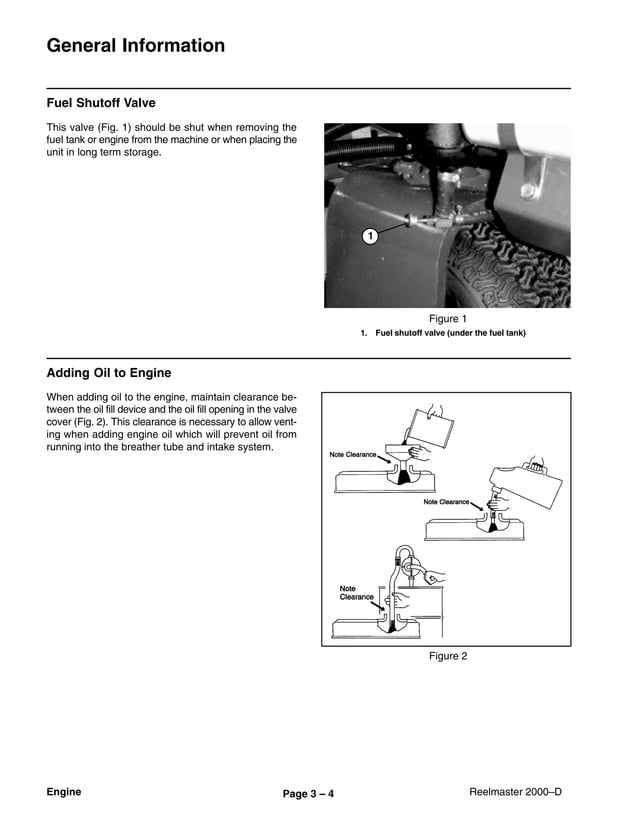 Toro reelmaster 2000 d mower service repair manual | PDF