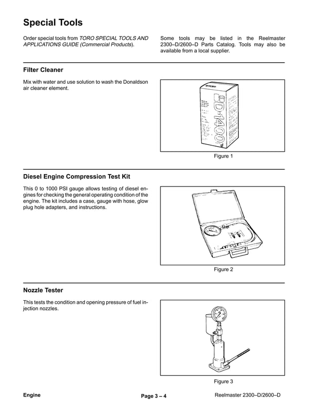 Toro reelmaster 2300 d mower service repair manual | PDF