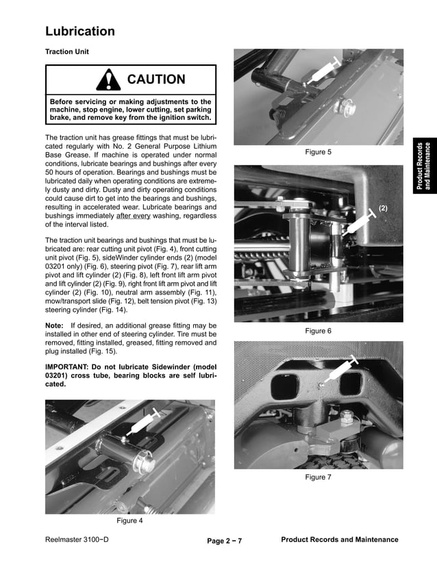 Toro reelmaster 3100 d mower service repair manual | PDF