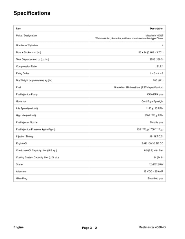 Toro reelmaster 4500 d mower service repair manual | PDF