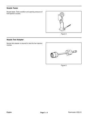 Toro reelmaster 4500 d mower service repair manual | PDF