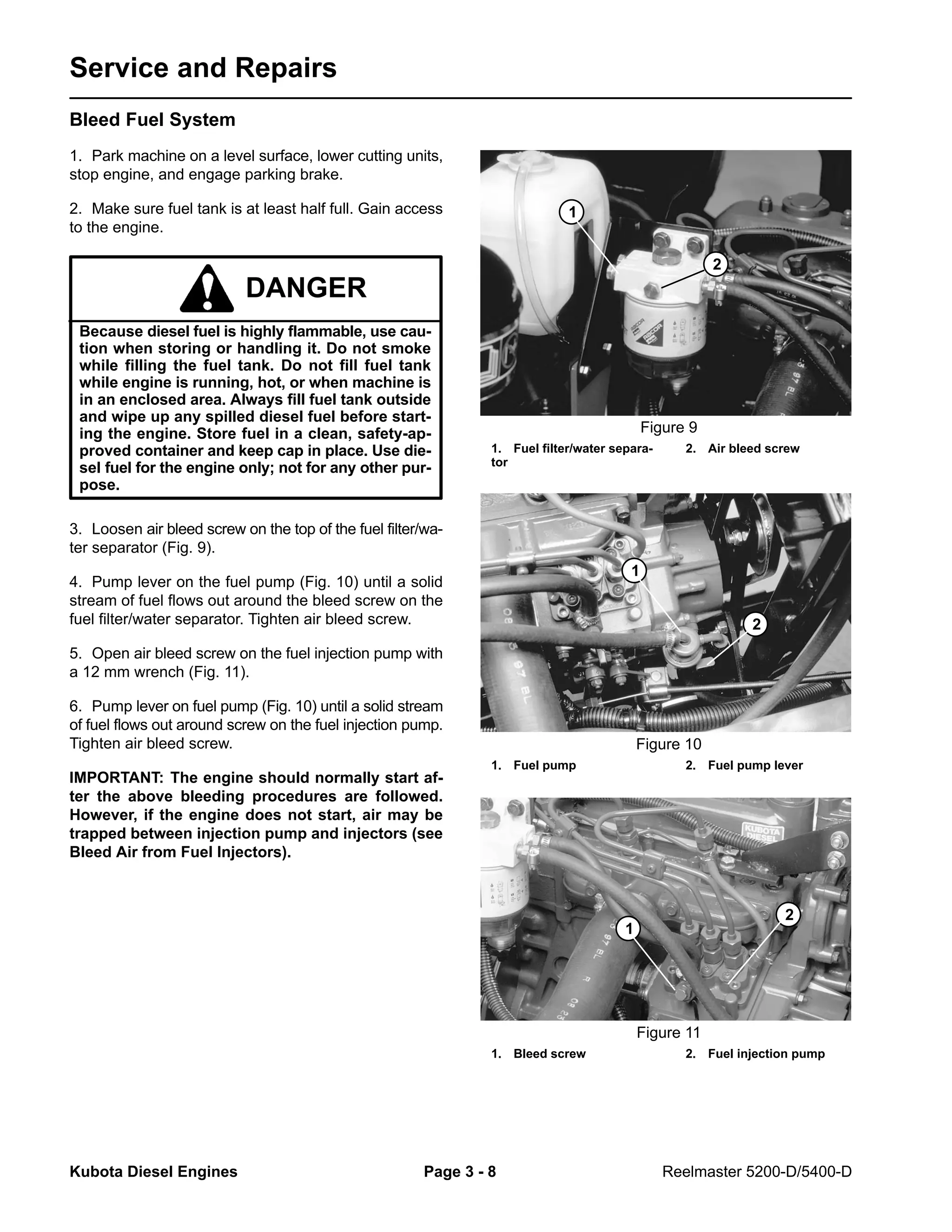 Toro reelmaster 5200 d mower service repair manual | PDF