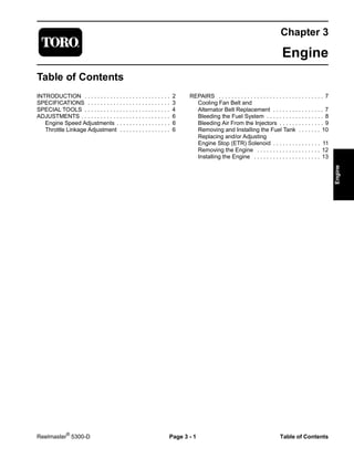 Toro reelmaster 5300 d mower service repair manual | PDF | Commercial Trucks | Auto Body Styles