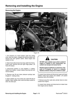 Toro reelmaster 5300 d mower service repair manual | PDF