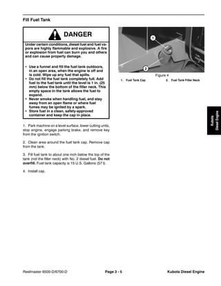 Toro reelmaster 6700 d (kubota engine) mower service repair manual ...