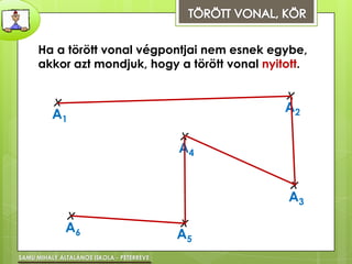 Torott vonal | PPTX