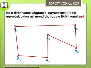 Torott vonal | PPTX
