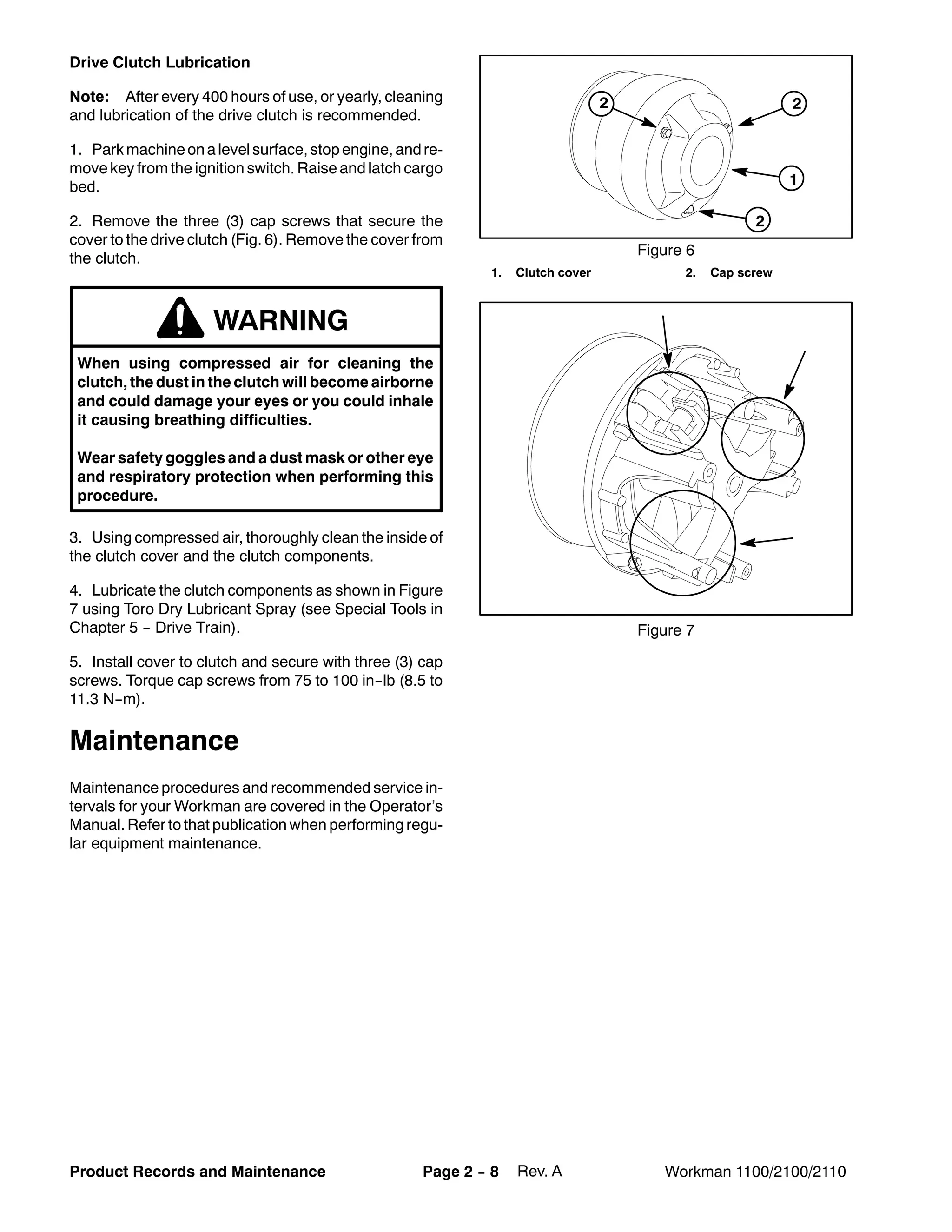Toro workman 1110 series service repair manual | PDF