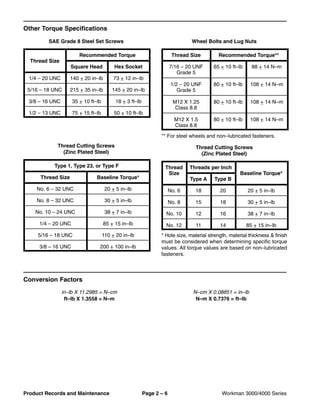 Toro workman 3000 series service repair manual sn 240000001 and above | PDF