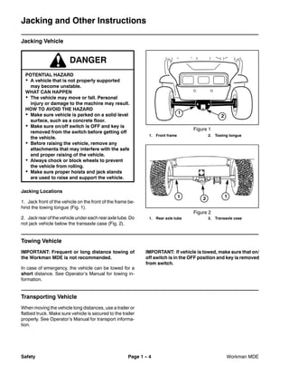 Toro workman mde service repair manual | PDF