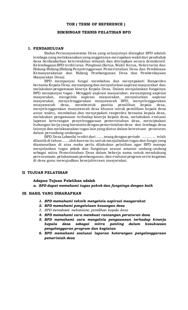 TOR Pelatihan BPD.docx