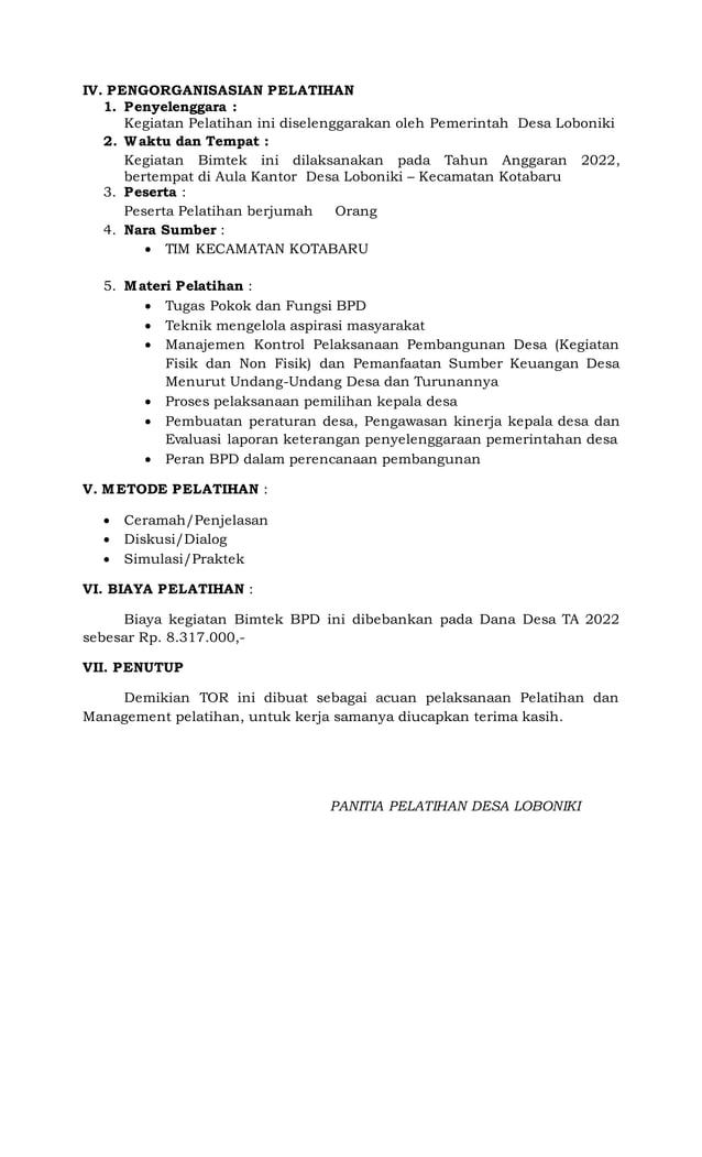 TOR Pelatihan BPD.docx