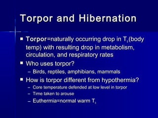 Torpor | PPT