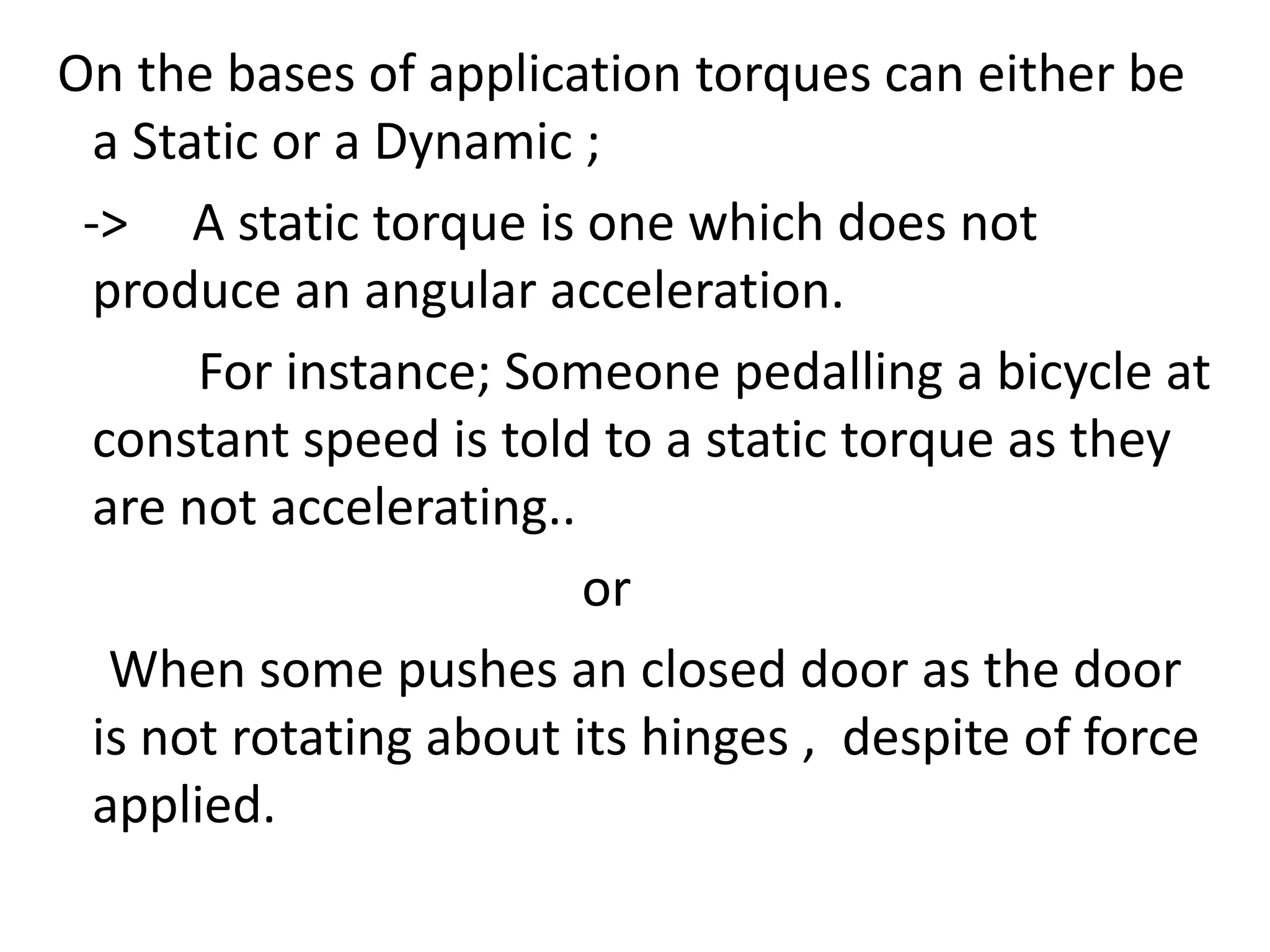 Torque | PPTX