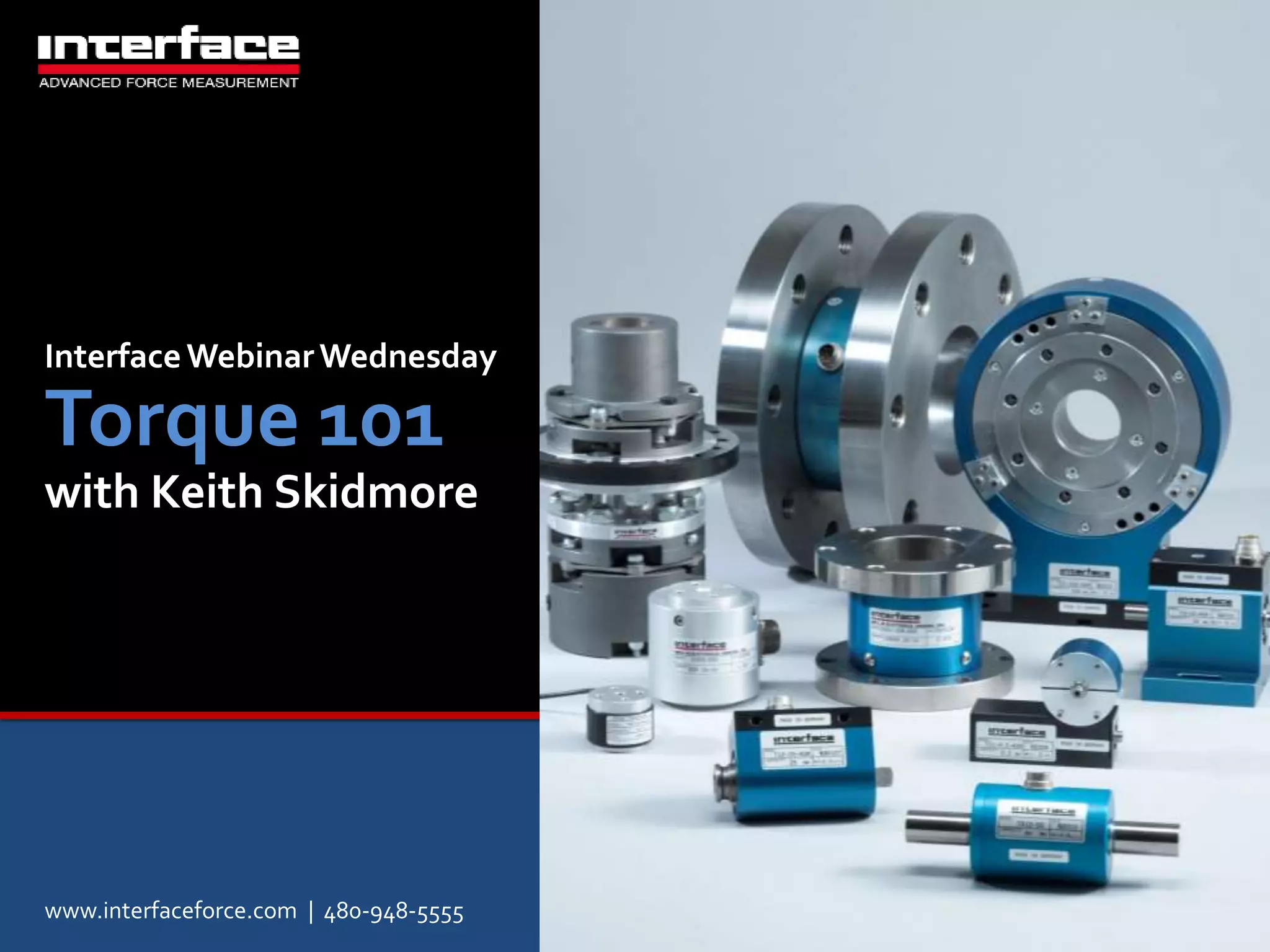 Torque 101 Webinar - How to Choose a Torque Transducer | PPT