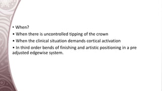 TORQUE AND ITS APPLICATION TO ORTHODONTICS.pptx