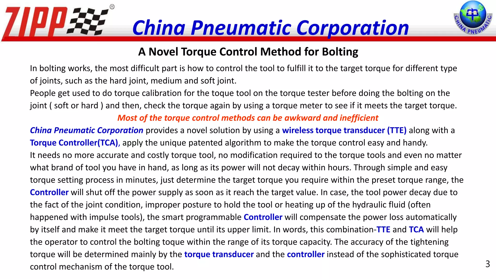 Evolution For Torque Control Revolution | PPTX