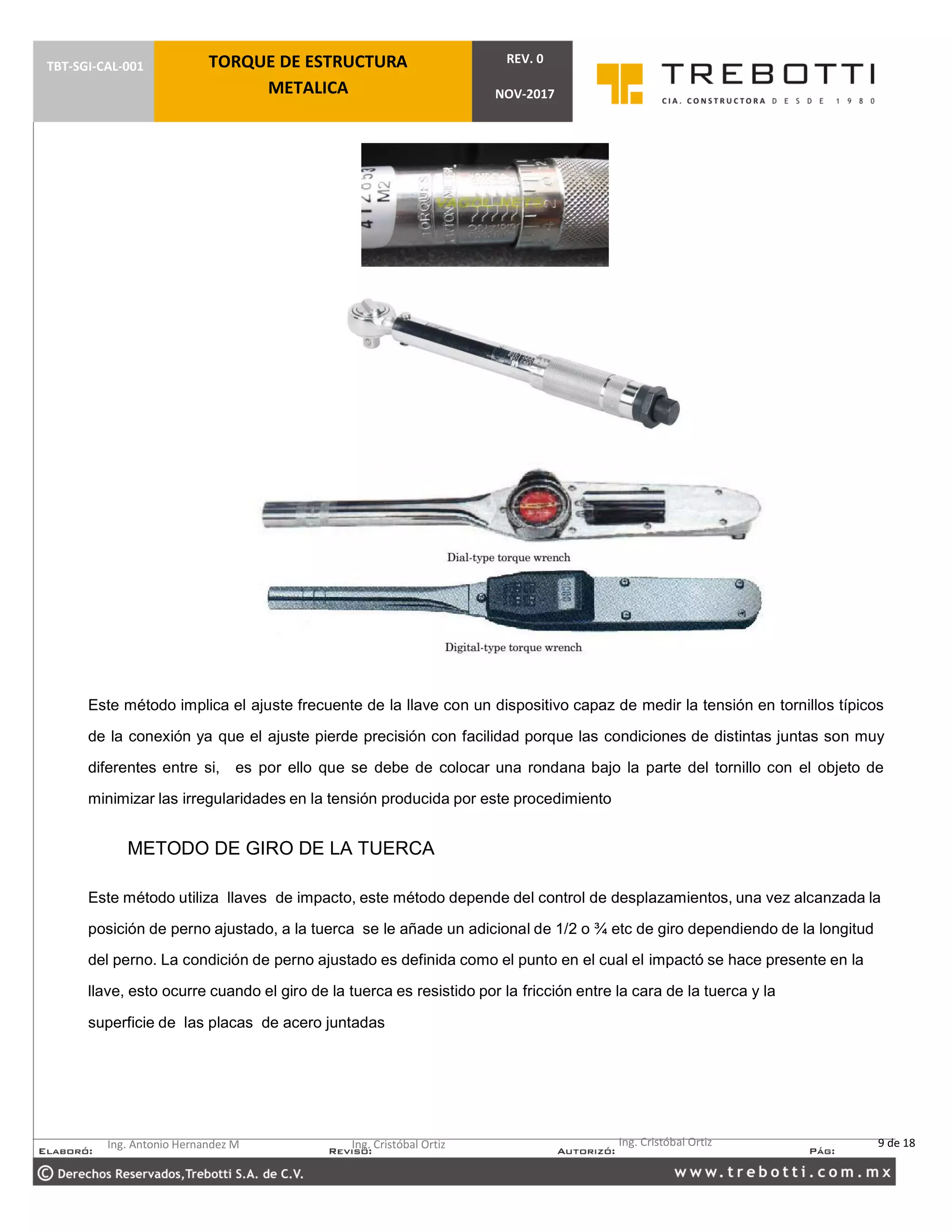 Torque de estructura metalica | PDF