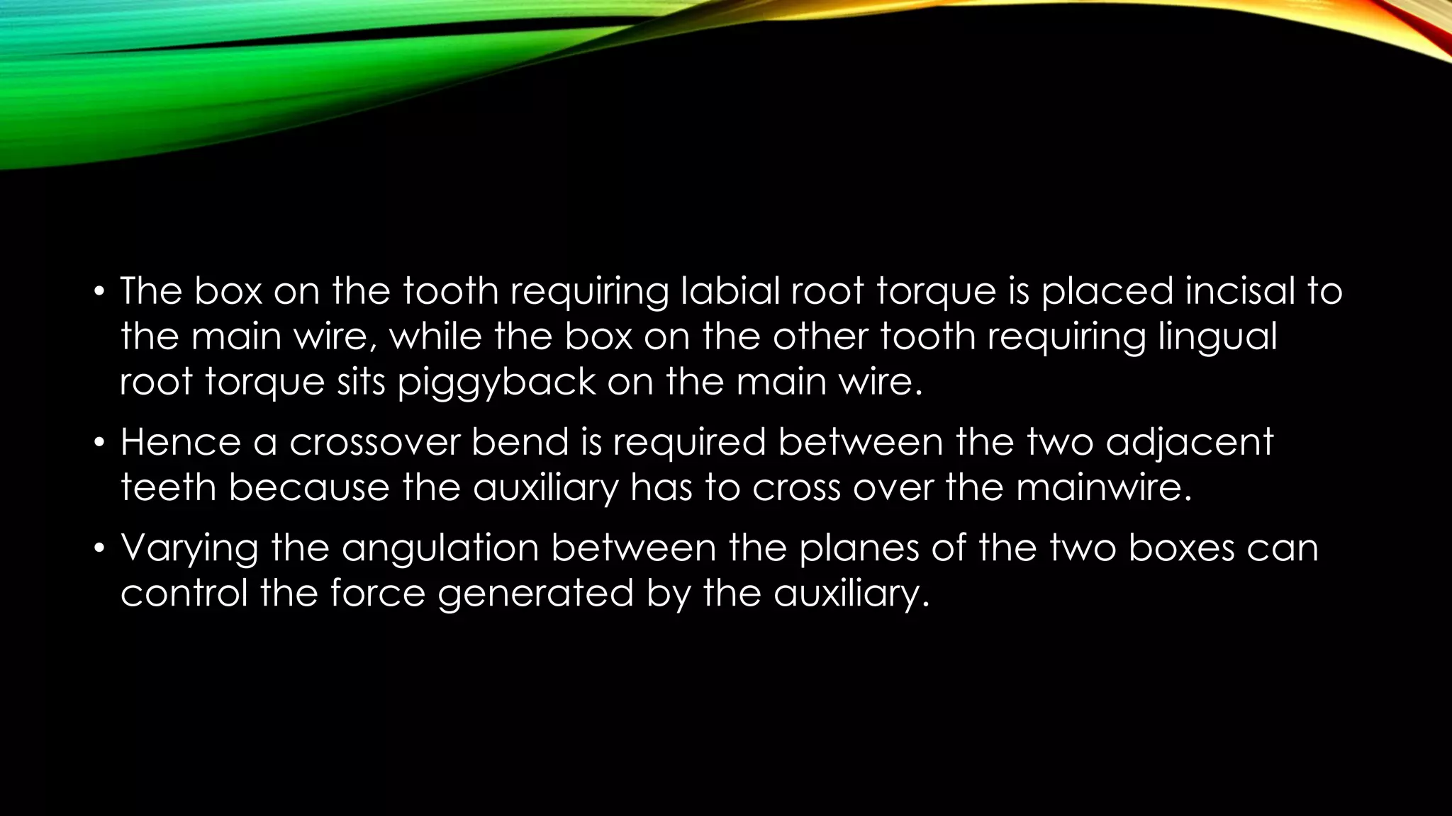 The Root Torqueing Auxiliaries in Orthodontics | PDF