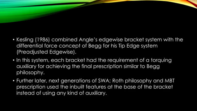 The Root Torqueing Auxiliaries in Orthodontics | PDF | Oral care ...