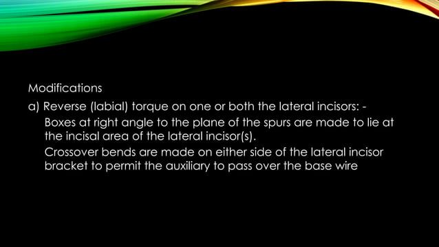 The Root Torqueing Auxiliaries in Orthodontics | PDF | Oral care ...