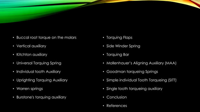 The Root Torqueing Auxiliaries in Orthodontics | PDF | Oral care ...