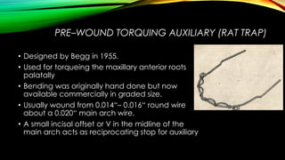 The Root Torqueing Auxiliaries in Orthodontics | PDF