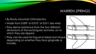 The Root Torqueing Auxiliaries in Orthodontics | PDF