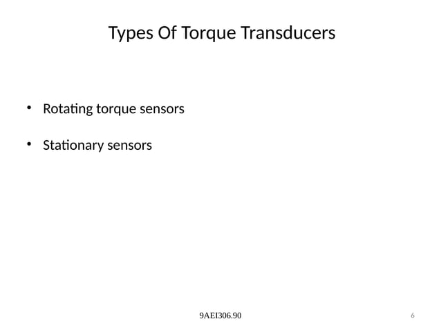 Torque Measurement transducers-Torque, torque measurement | PPT