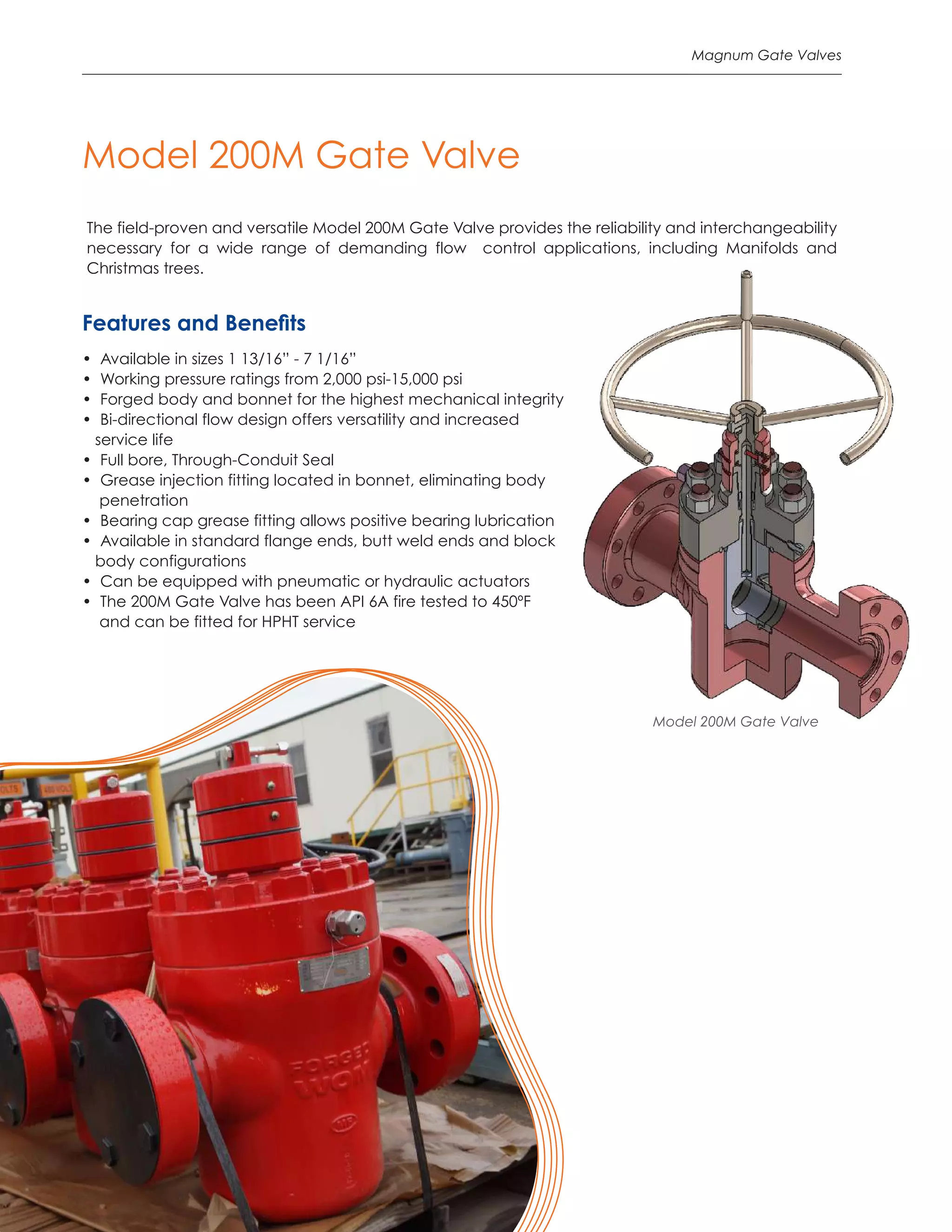 Torque Reducer Gate Valve - Worldwide Oilfield Machine | PDF