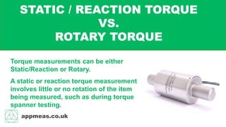 Torque Sensors Explained | PPTX