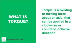 Torque Sensors Explained | PPTX