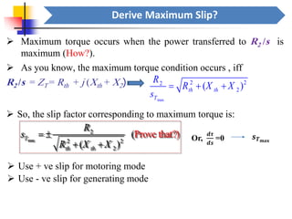 Torque slip characteristics of im skerbala | PPT