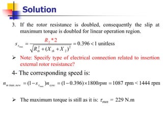 Torque slip characteristics of im skerbala | PPT