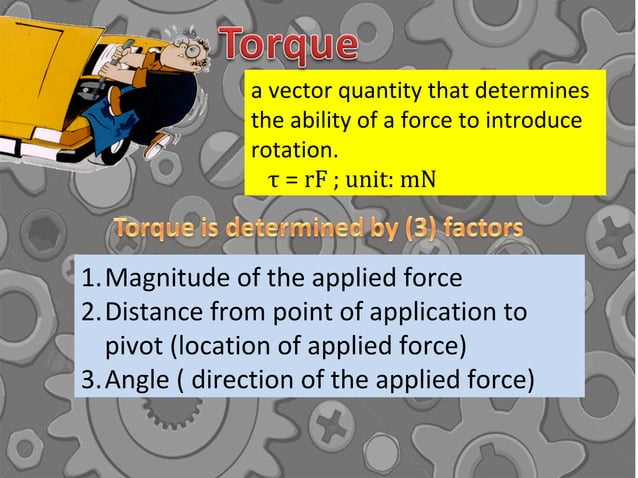 Torque,stability and equilibrium | PPT | Physics | Science