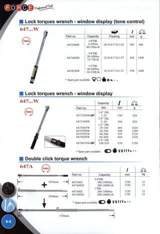 Torques y extractores | PDF