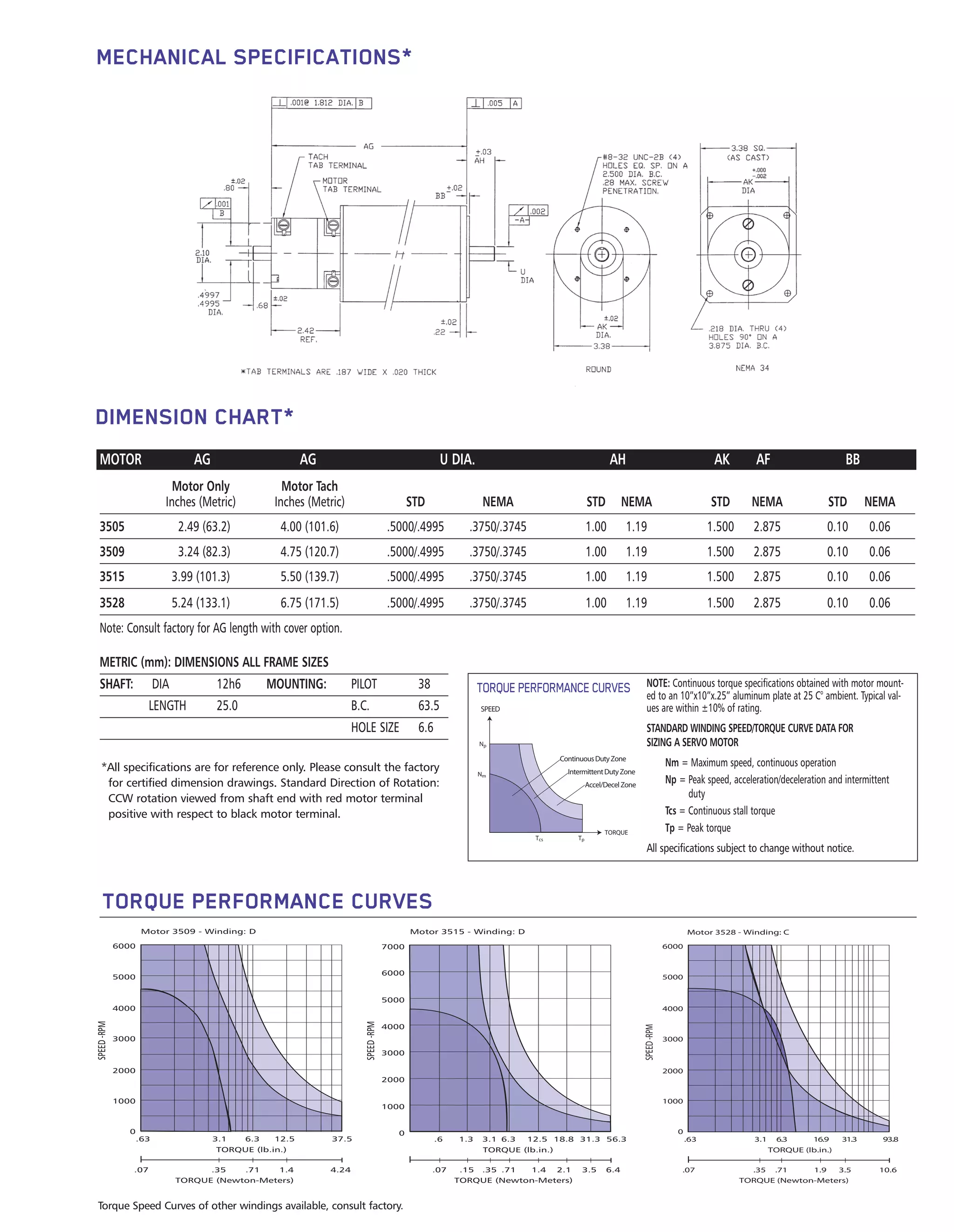 Torque systems 3500_series_specsheet | PDF