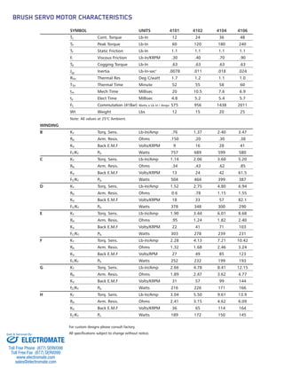 Torque systems 4100_series_specsheet | PDF