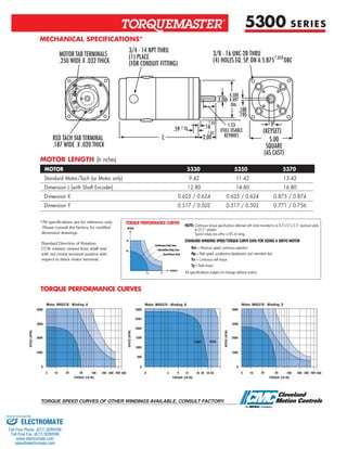Torque systems 5300_series_specsheet | PDF | Radio Control | Hobbies ...